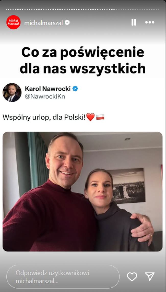 Oczytany Karol Nawrocki z piękną żoną poszli na urlop dla Polski. Sieć odpowiedziała memami
