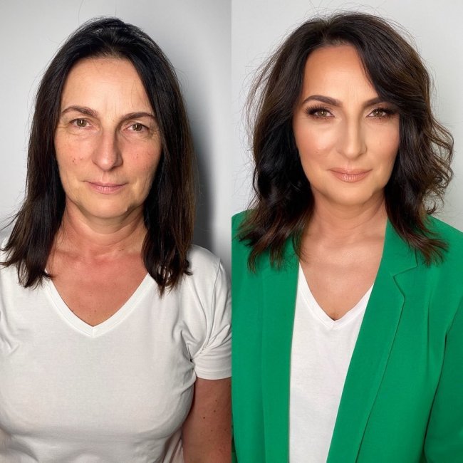 20 zjawiskowych metamorfoz makijażowych autorstwa Magdy Pieczonki ...