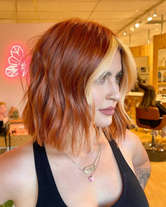 #COPPERRED - miedziany rudy na najmodniejszych fryzurach sezonu! Long ...